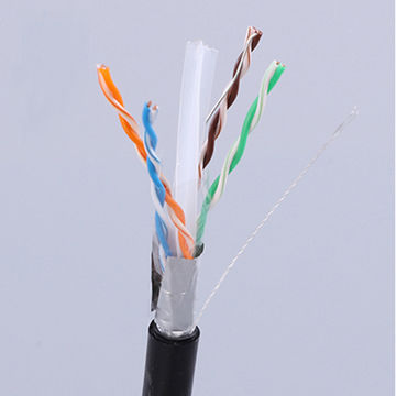 China Outdoor Double-jacket LAN Cable, FTP/UTP Construction, RoHS ...