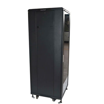 China 37U server racks,glass door network cabinet with fans,locks. on ...