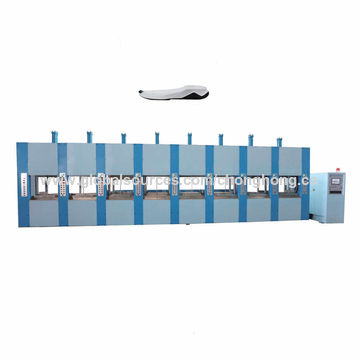 China Semi-Automatic Rotary Type PVC Single-Color Air Blowing Injection ...