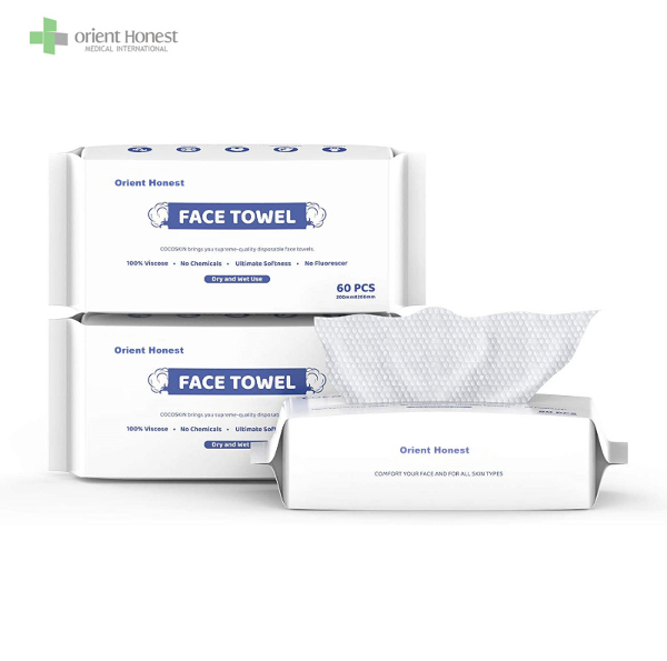 China Pearl Patterned Soft Dry Wipes, Wet & dry Dual Use,Natural Plant ...