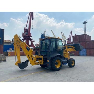China LIUGONG CE approved small wheel backhoe loader CLG777A, 1 cbm ...