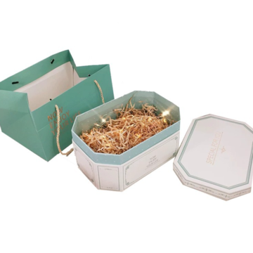 China Quality octagon box premium packaging box cardboard gift box for ...