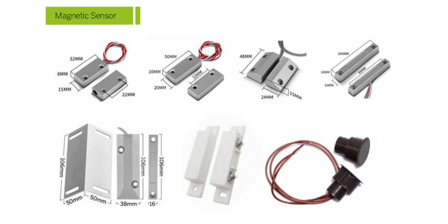 China NO/NC adjustable magnetic door sensors Zinc alloy on Global ...