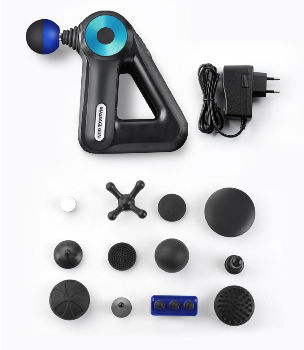 Handheld Deep Tissue Fitness Massager Back triangle massagers fascia ...