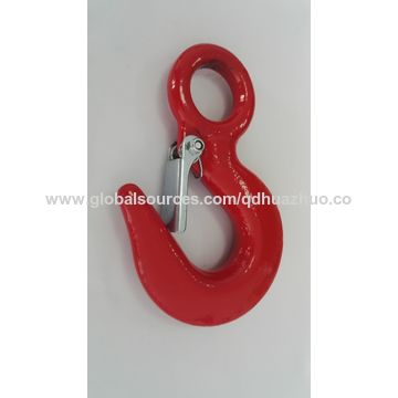 China Drop forged G43 eye hoist hook,320A/320C ,made of carbon steel on ...
