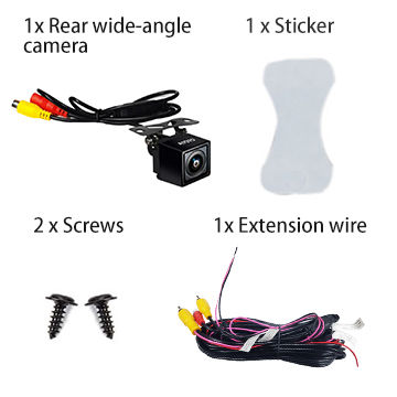 China ATOTO 720P Rear view Camera with Live Rearview, HD Picture ...