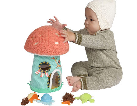 China Toadstool Cottage Plush Fill & Spill Baby and Toddler Activity ...