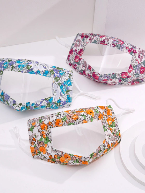 Clear Window Visible Expression mask For Deaf And Hard Of Hearing Mouth ...