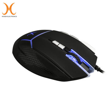 China Hot selling 3D optical mouse Aluminum bottom gaming mice on ...
