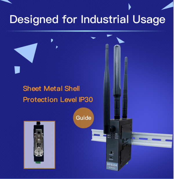 China Industrial 4G/3G/GPRS 4 Ports RJ45 Linux System Router on Global ...