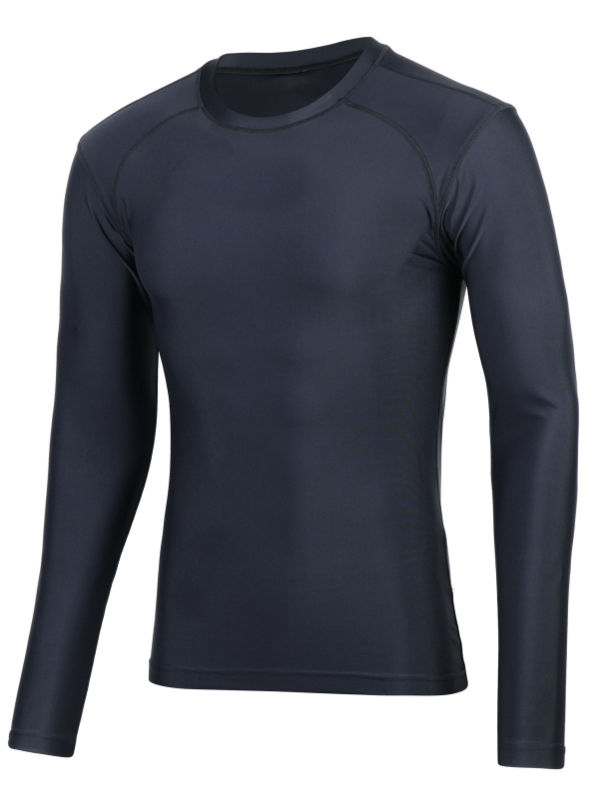 China OEM Men knitted flat lock compression tops fitness Gym tops ...