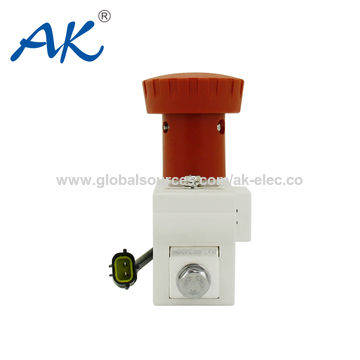 China 80VDC 300A SPST NC Normally Closed Emergency Disconnect Switch ...