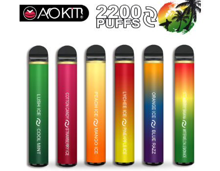 China Hot Sale 2200puffs Aokit Switch Dual Flavor Disposable Vape Pen ...