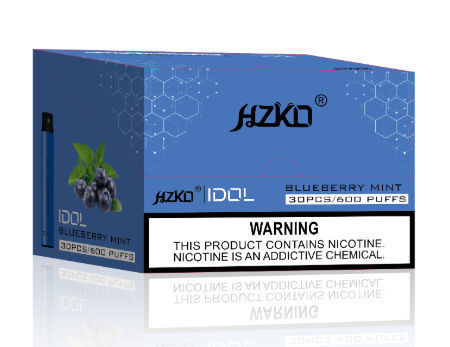 China Original HZKO IDOL Disposable Pod Device Kit 500mAh Battery 600 ...