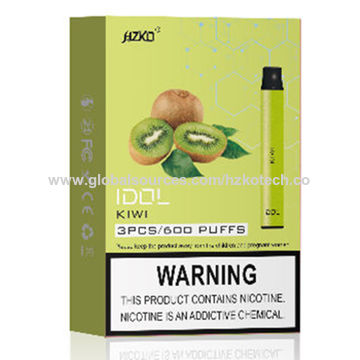 China Original HZKO IDOL Disposable Pod Device Kit 500mAh Battery 600 ...