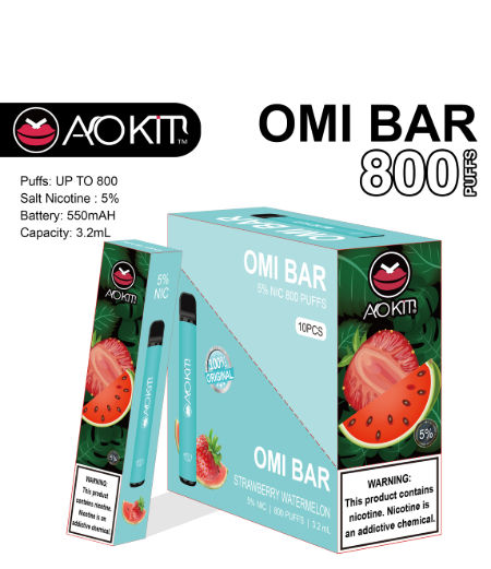 800 Puffs Omi Bar Electronic Cigarette Small Puff Cigarette Wholesale