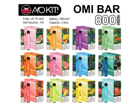 800 Puffs OMI Bar Electronic Cigarette Small Puff Cigarette Wholesale ...