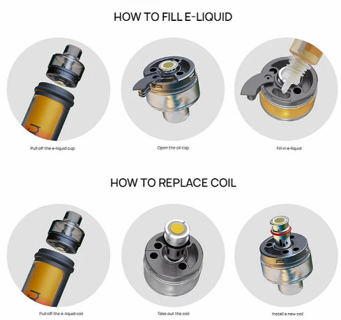 China Hardware Bmor Fuse 4ML/2MLRechargeable Electronic Cigarettes Pod ...