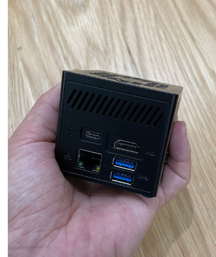 China Mini cube mini PC N4020 CPU 8GB memory support m.2 2242 SSD dual ...