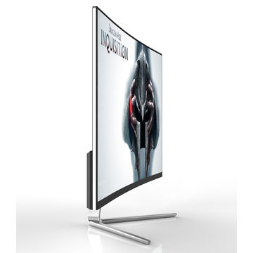 China 23.8 inch curved monitor without bezel, 60Hz/144Hz/165Hz/240Hz on ...