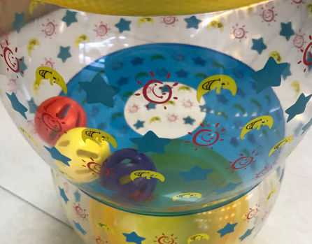 China Inflatable Baby Rocking Crawling pvc Training Roller Baby ...