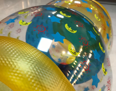 China Inflatable Baby Rocking Crawling pvc Training Roller Baby ...