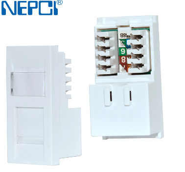 China CAT6 Unshielded Modular Jack Connector with shutter Network ...