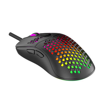 China RGB light gaming mice, With software can be programmable. Special ...