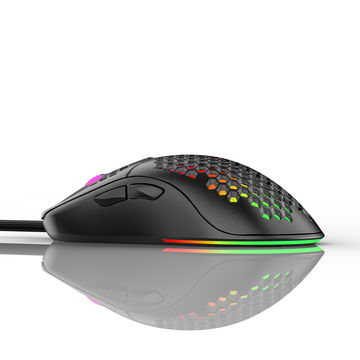 China RGB light gaming mice, With software can be programmable. Special ...