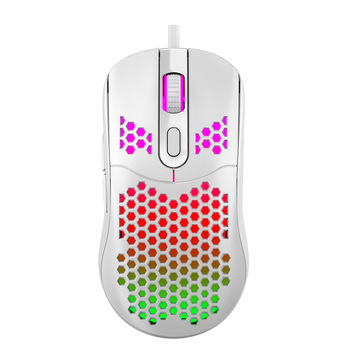 China RGB light gaming mice, With software can be programmable. Special ...