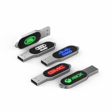 China Promotional LED indicator USB Flash Drive With Colourful LED ...