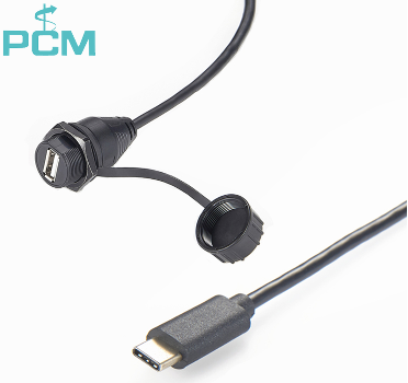 China Waterproof USB Connector IP68 MICRO USB Female/Male with Cable ...