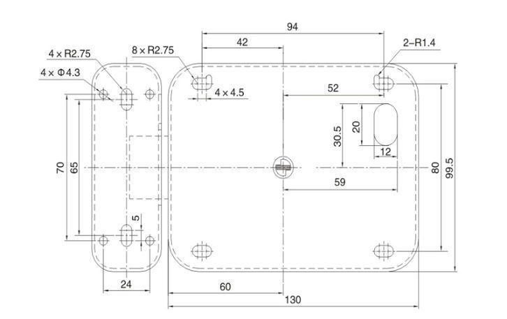 Double Cylinders,LED Indictor Electro Mechanical Motorized Gate Lock ...