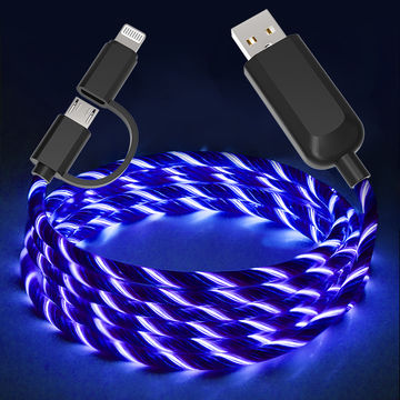 China 2-in1 Flowing LED light cable on Global Sources,2-in-1 cable ...