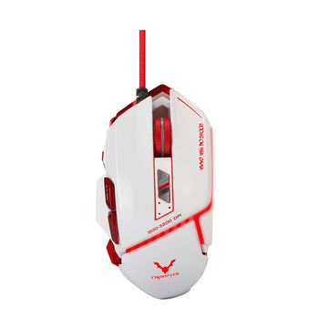 China ABS + Aluminum Gaming Mouse with colorful LED With a magnetic ...