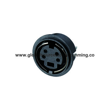 Taiwan 4-Pin Mini Din Connectors Electric Car Jack S Jack DVD S Video ...