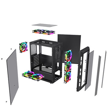 China Hot Sale Entry-Level ATX Mid Tower Gaming Computer Case on Global ...