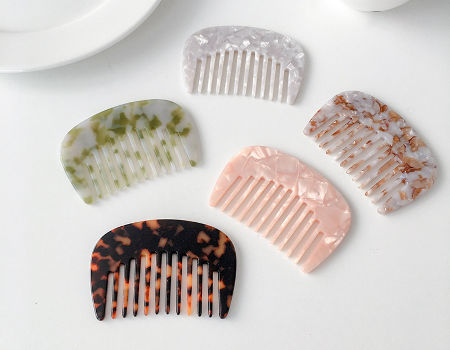 Acetate Comb Set,Hair Comb,Cellulose Acetate Hair Claw,Environmentally ...