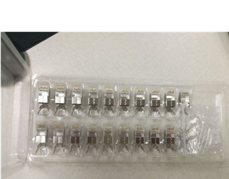 Netlink RJ45 8P8C Cat6A Cat7 FTP Male Connector with cable clip, RJ45 ...