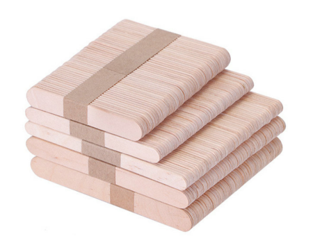 China Biodegradable bulk wooden popsicle sticks ice cream craft sticks ...