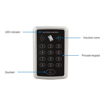China RFID Card Reader Access Pin Reader ABS Cheap Access Control on ...