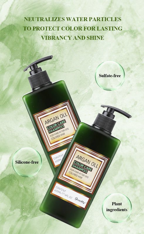 China 100% Plant Formula Hair Shampoo Rich with Argan Oil Healthy ...
