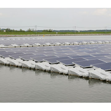 China Solarfirst Hdpe Plastic Floating Body Solar Panels Floating Solar ...