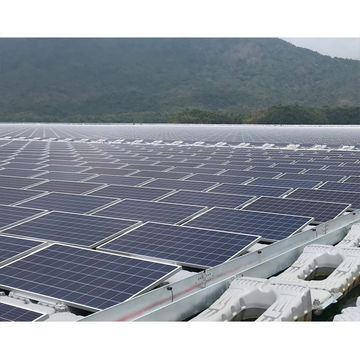 China Solarfirst Hdpe Plastic Floating Body Solar Panels Floating Solar ...