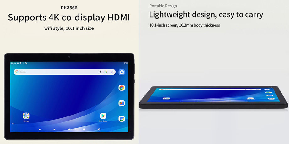 China New style oem tablet 10.1 inch tablet pc quad core RK3566 tablet ...