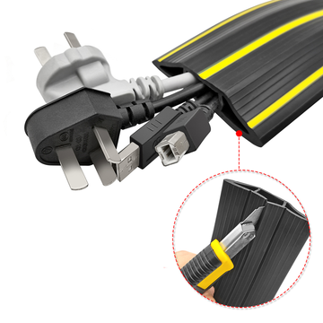 China Customized flexible PVC cable protector trip prevention hazard ...