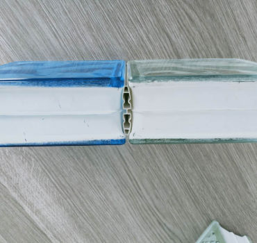 PVC Profile Spacers,install glass block easily and faster,for 80and ...