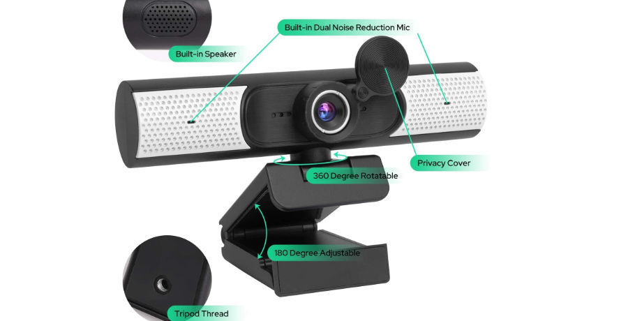 China 1080P Webcam with Microphone, Speaker & Privacy Cover. 2021 ...