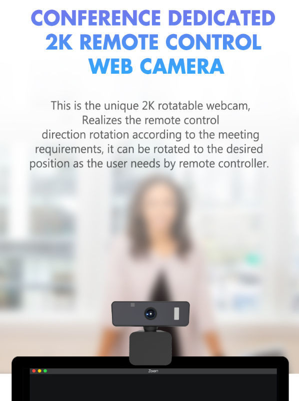 China 2K remote control design 270 ° rotation intelligent computer USB ...