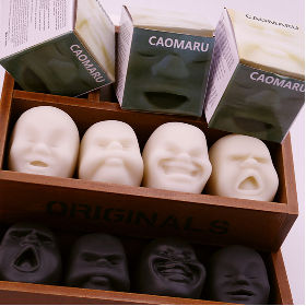 China Human Face Ball Anti-stress Ball of Japanese Design Caomaru Funny ...